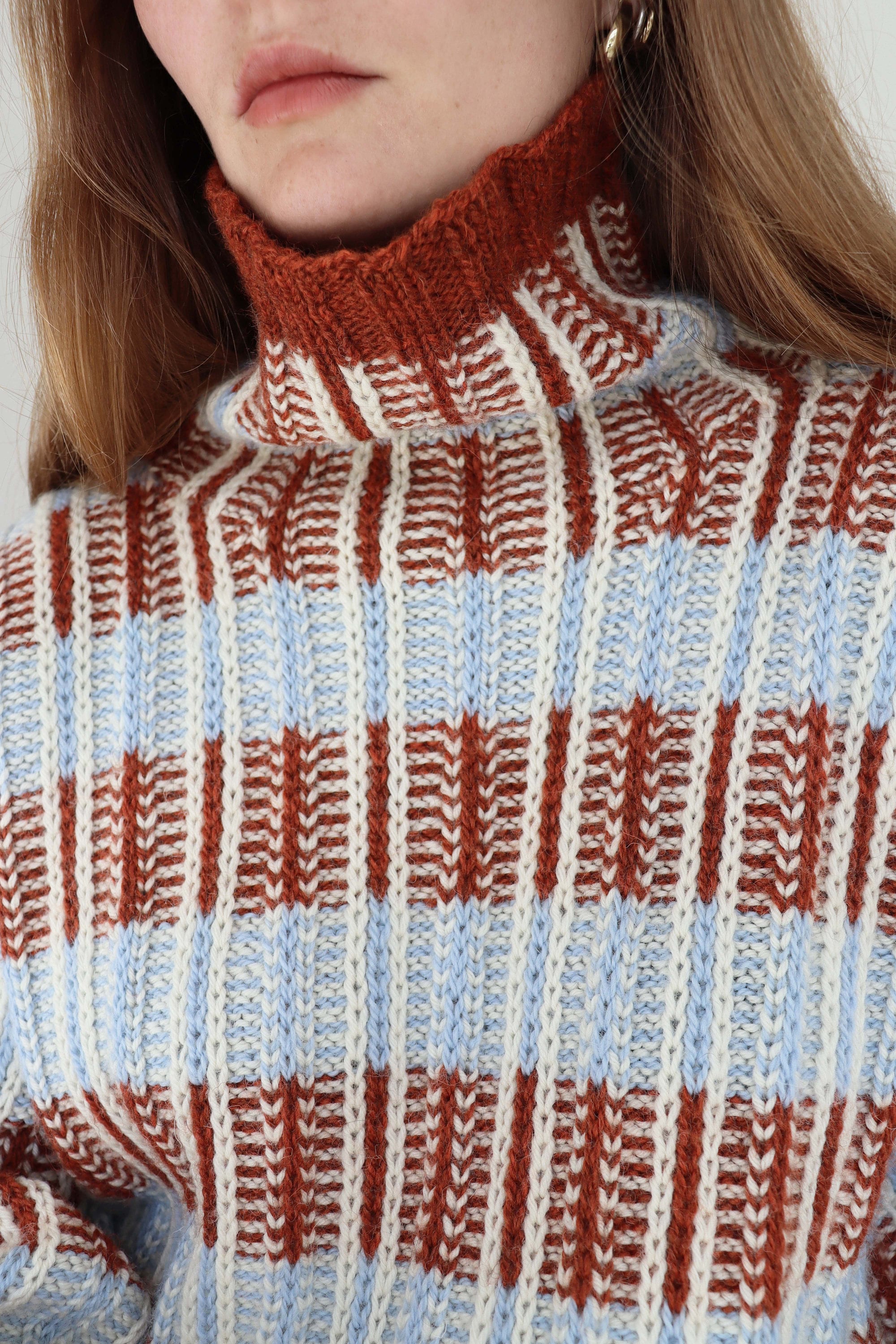 Knitting Pattern - off Grid Sweater - Etsy