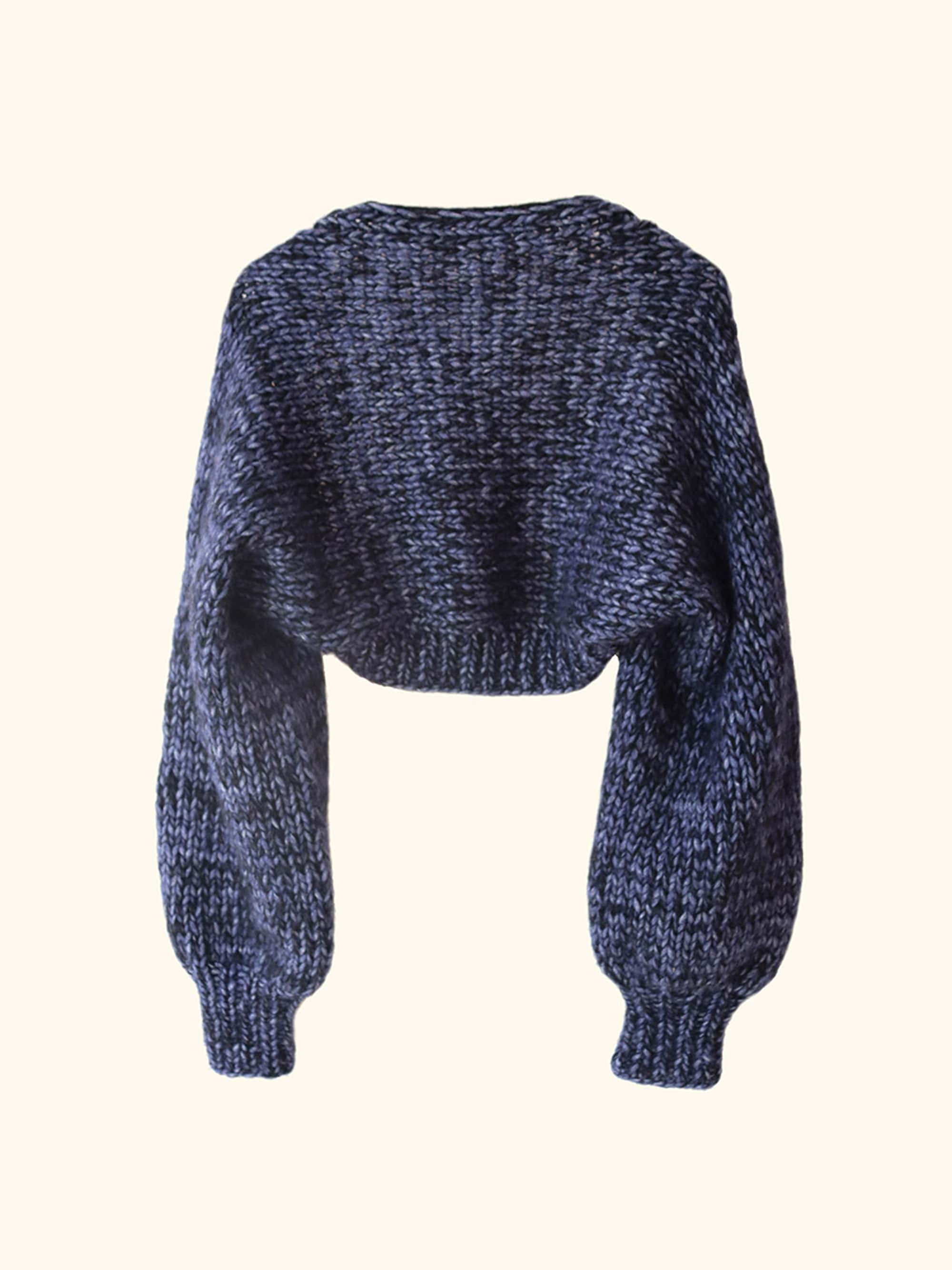 Knitting Pattern - Croissant Cardigan - Etsy