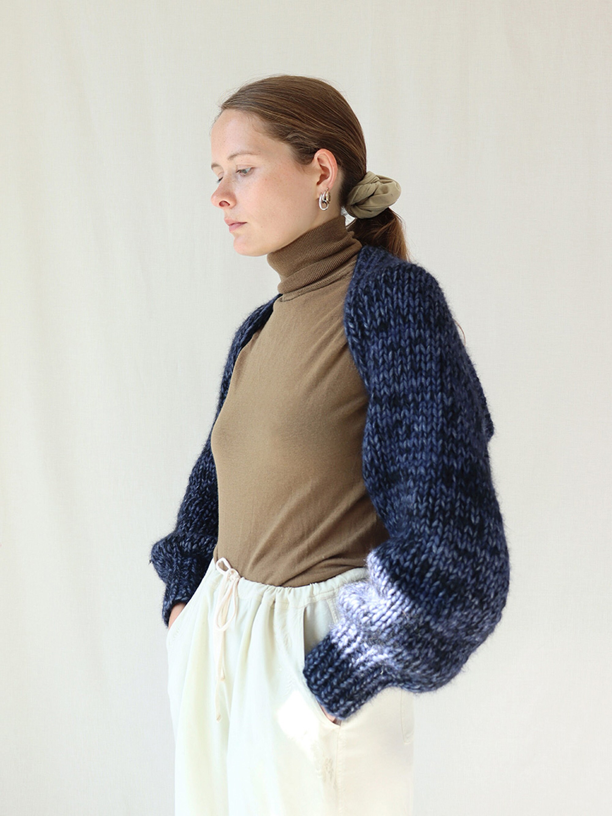 Knitting Pattern Croissant Cardigan - Etsy Australia