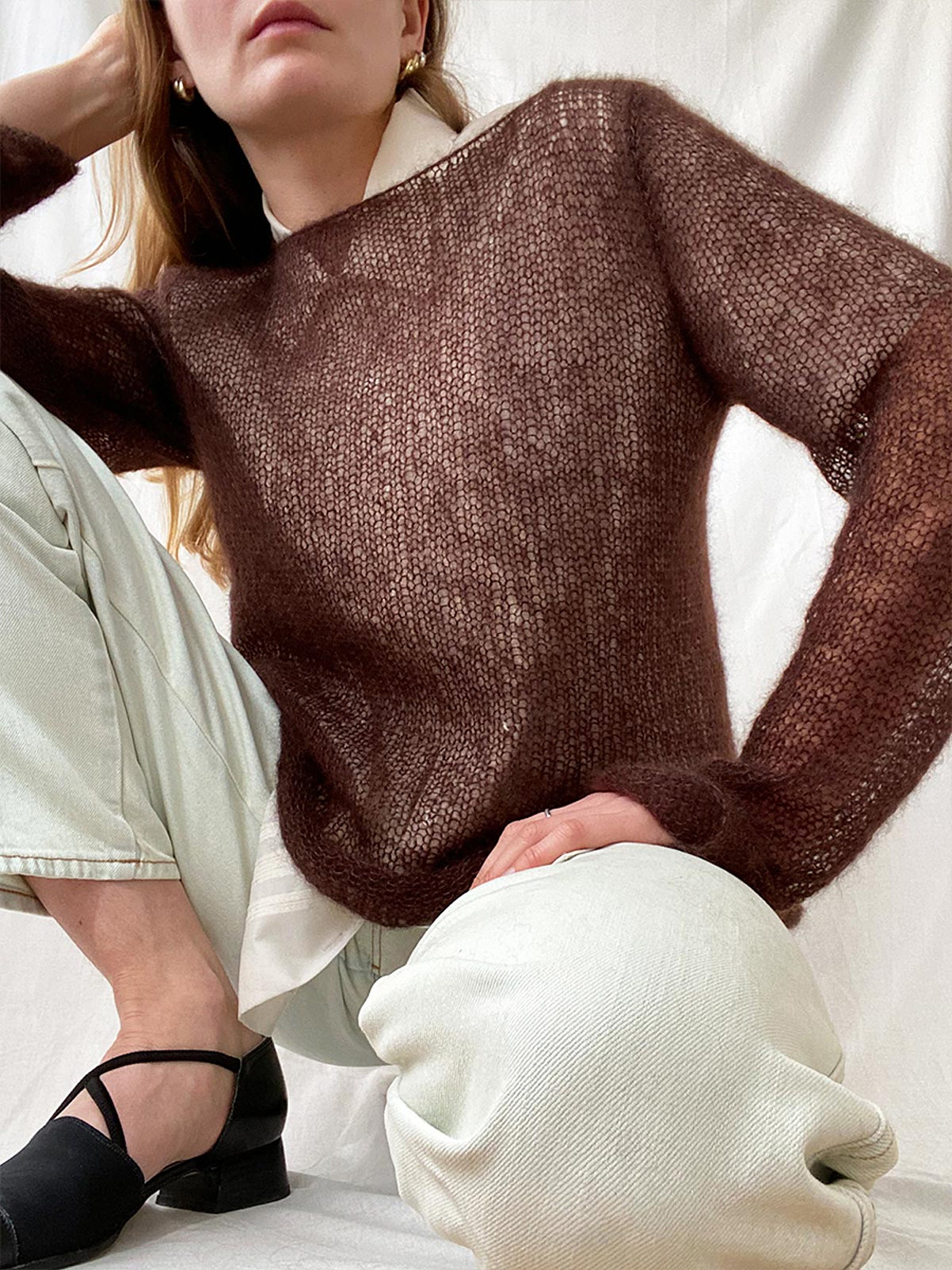 Knitting Pattern Aura Top - Etsy New Zealand
