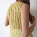 Knitting Pattern - Scribble Top - Etsy