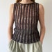 Knitting Pattern - Scribble Top - Etsy