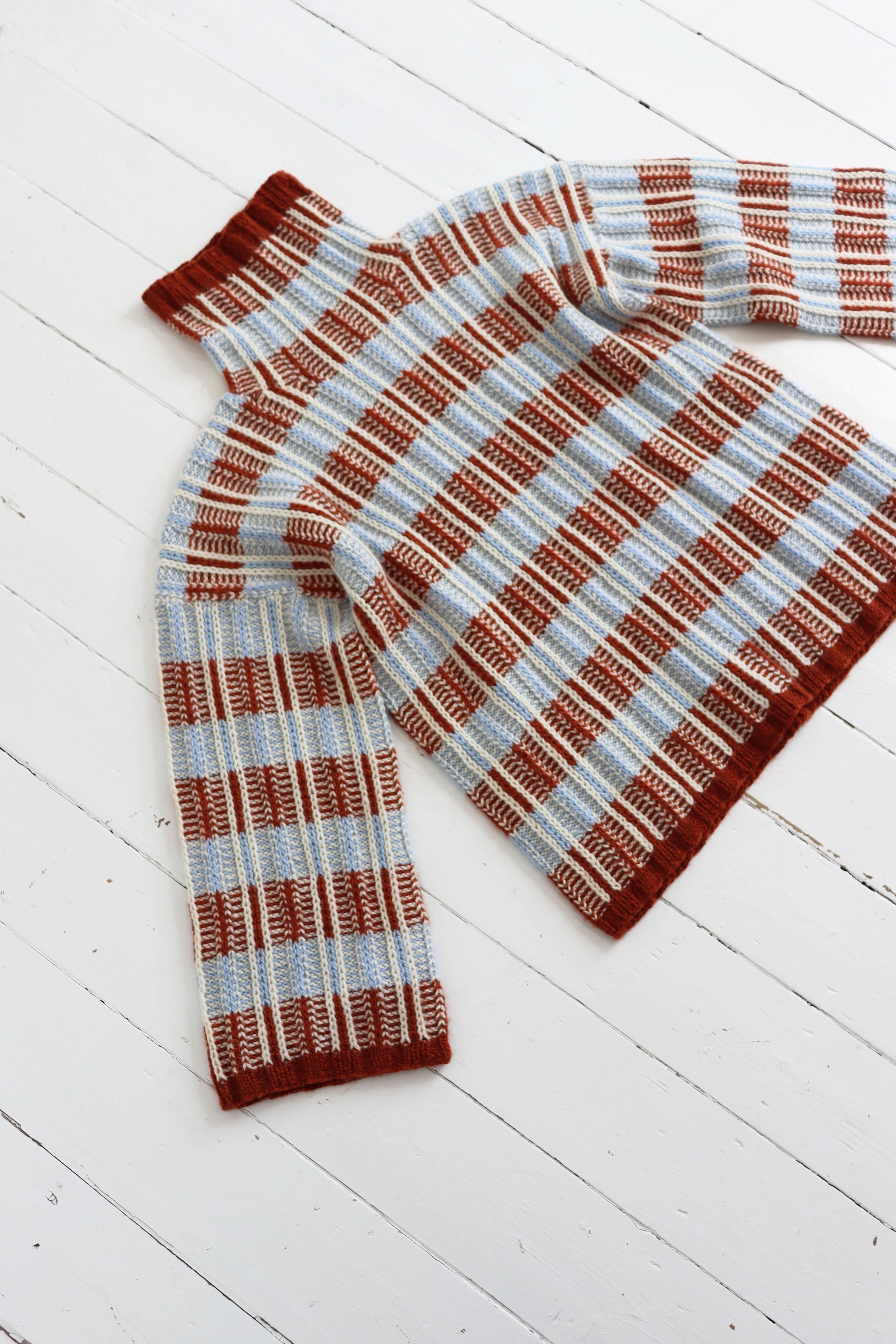 Knitting Pattern - off Grid Sweater - Etsy