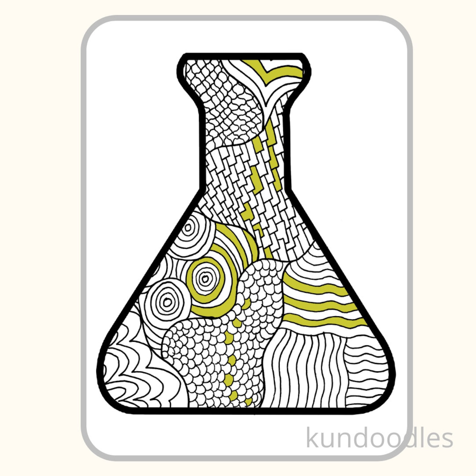 Printable Science Adult coloring pages. Chemistry Coloring - Etsy España