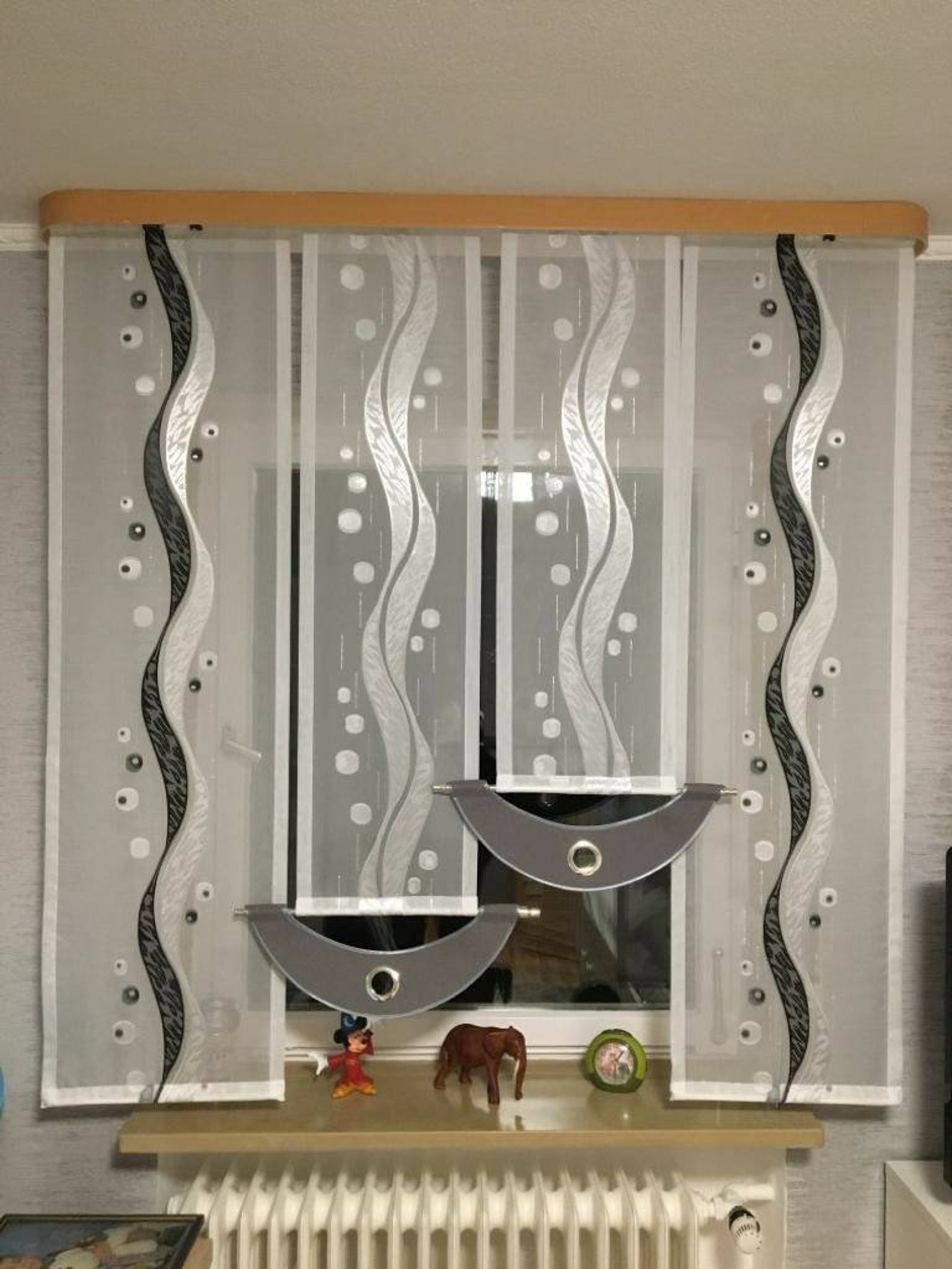 Gardinen - Flächengardinen Set - modern - Etsy.de