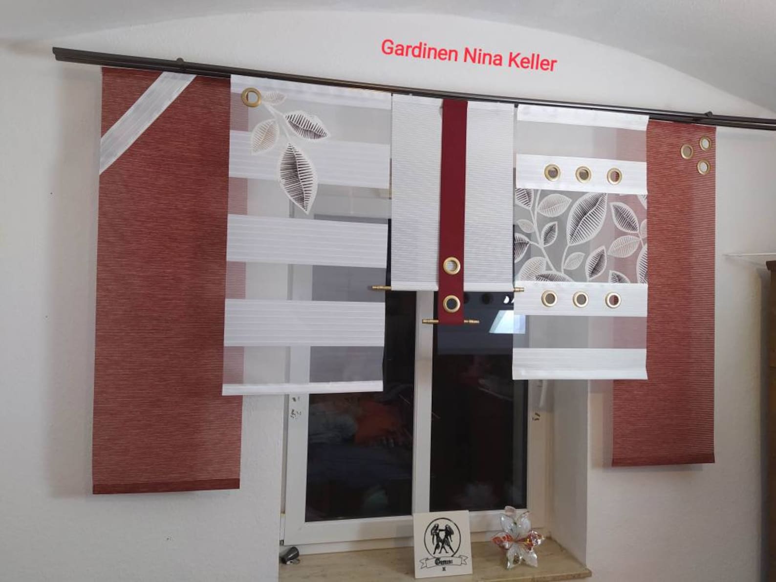 Gardinen-Flächengardinen Set. | Etsy