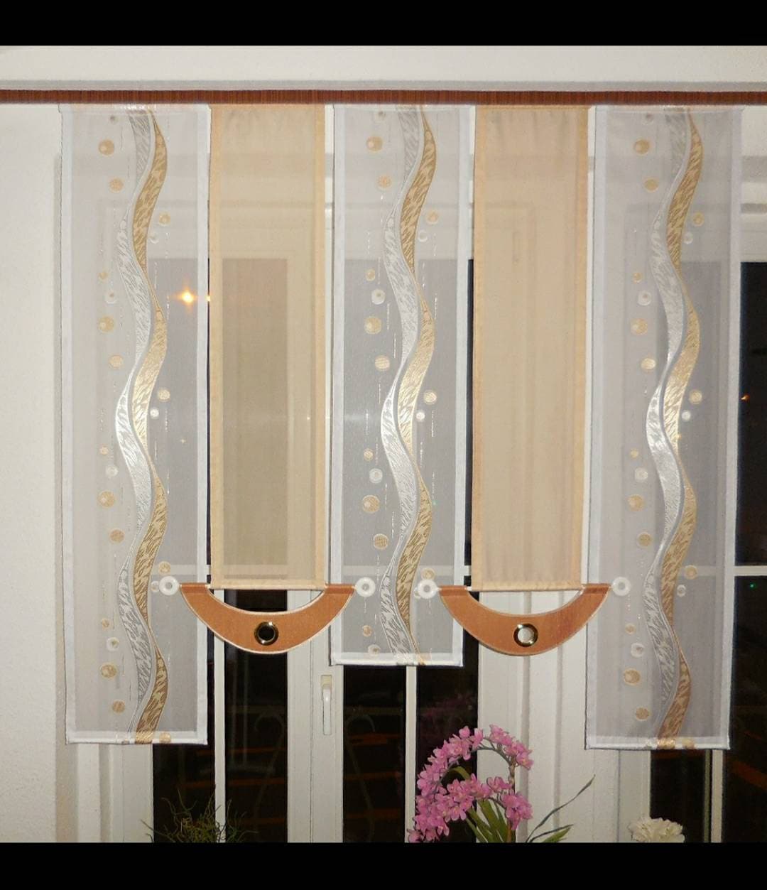 Gardinen Set,Flächenvorhängen Set - Etsy.de