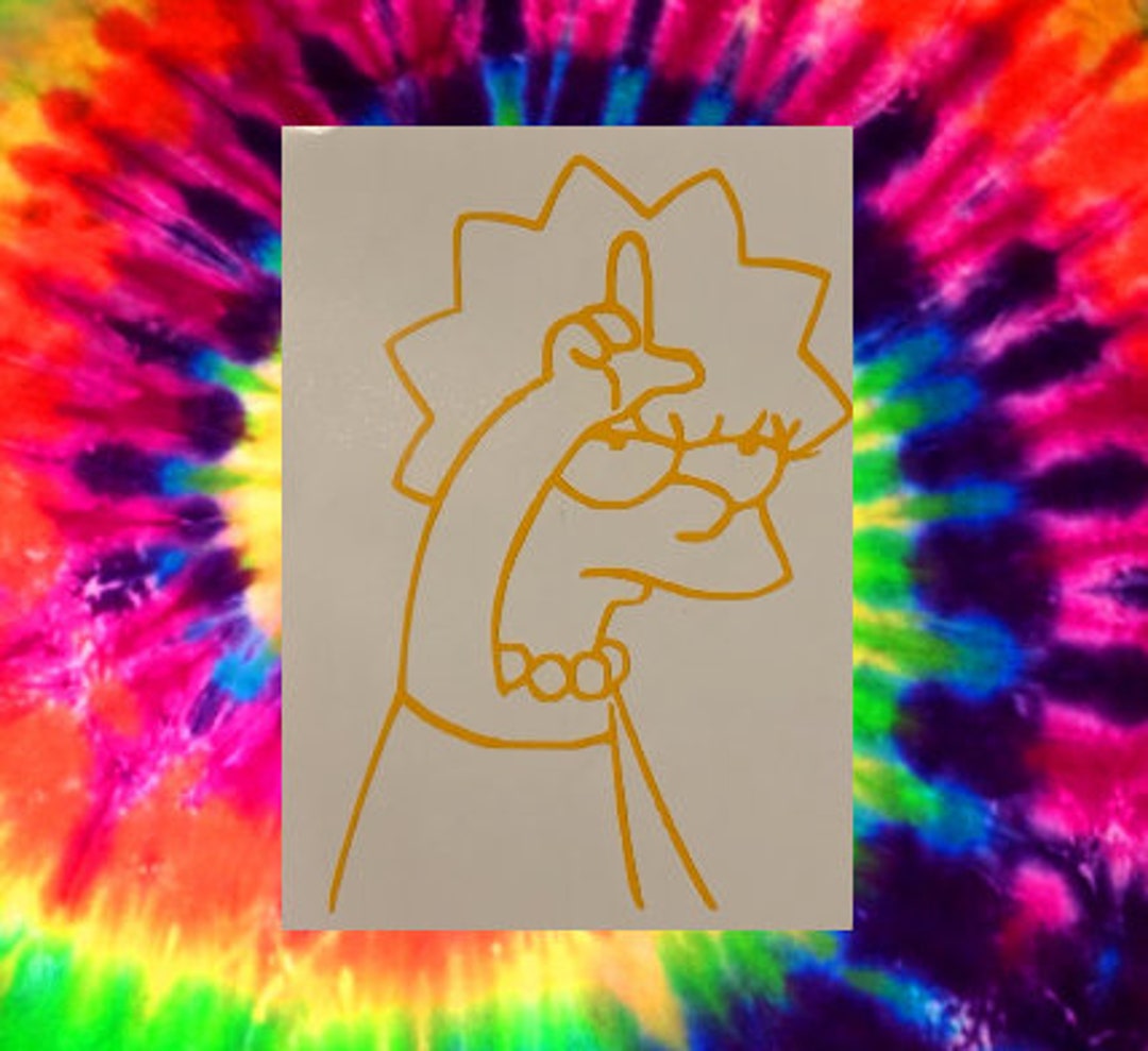 Lisa Simpson Loser Vinyl Sticker Decal - Etsy