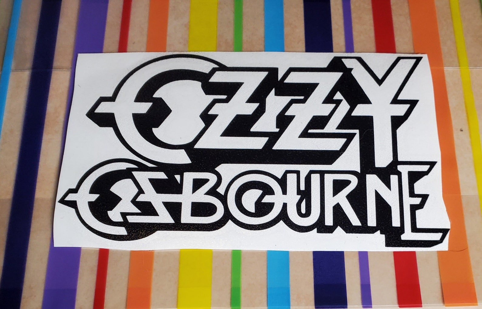 Ozzy Osbourne Vinyl Decal Sticker - Etsy