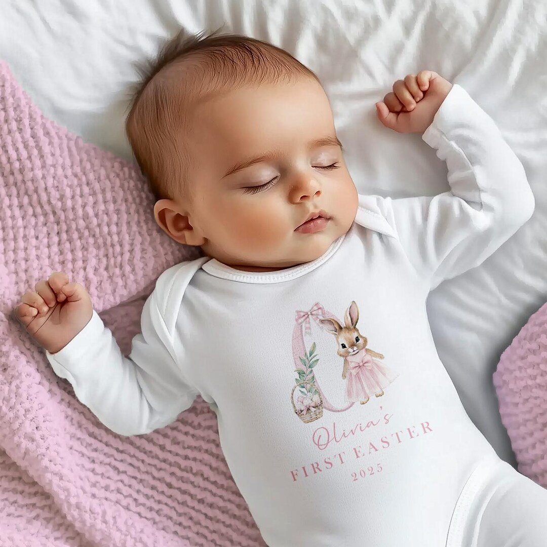 Buy Easter Baby Vest, Easter Sleepsuit, My 1st Easter, My First Easter ...