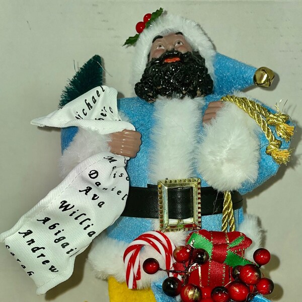 Black Santa - Etsy
