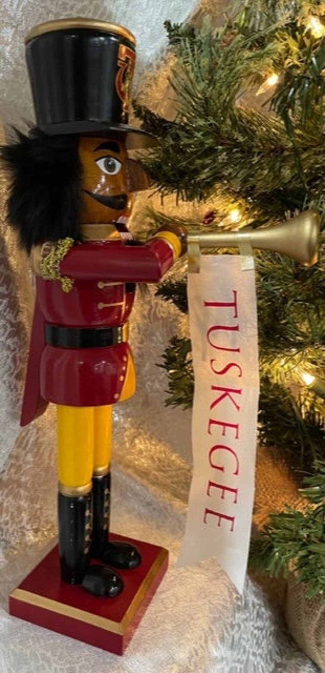 14" Tuskegee Bugler Nutcracker - Etsy