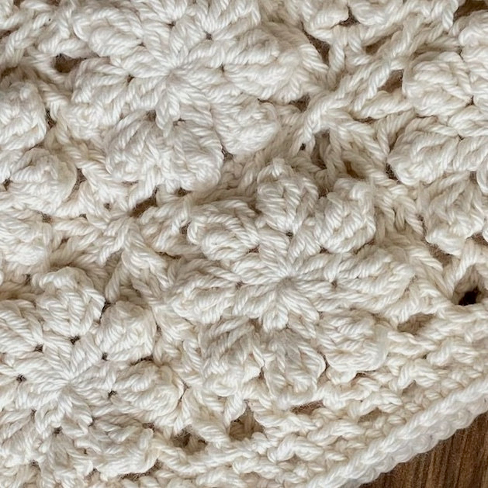 Daisy Square Bonnet Crochet Pattern - Etsy