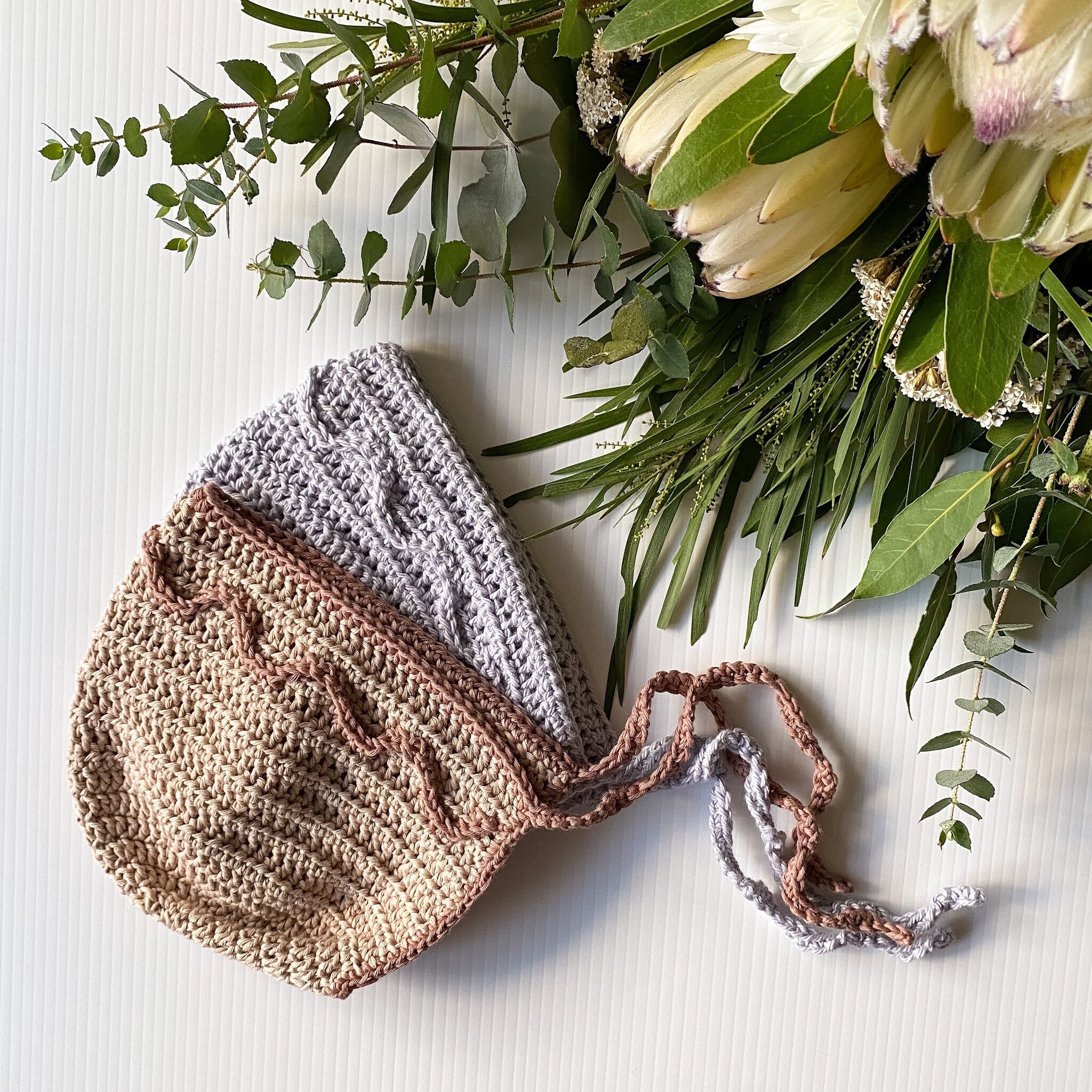 CROCHET PATTERN Wave Bonnet | Etsy