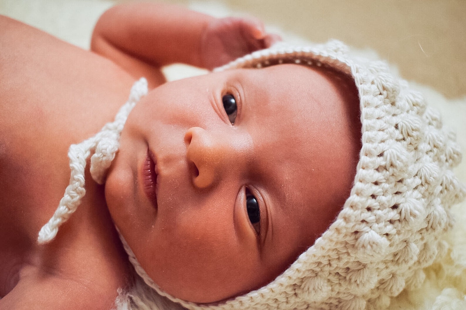 Crochet Pattern Bobble Bonnet Newborn 12months Etsy