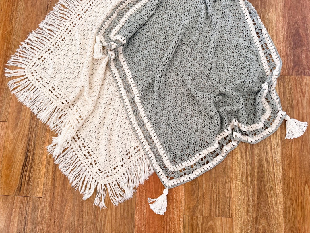Vintage Blanket Crochet Pattern - Etsy