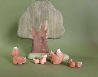 Wooden Squirrel | Etsy