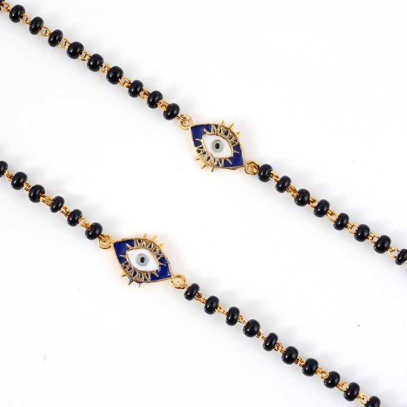 Evil Eye Rakhi Charms Najariya for Baby in Silver 925 With - Etsy