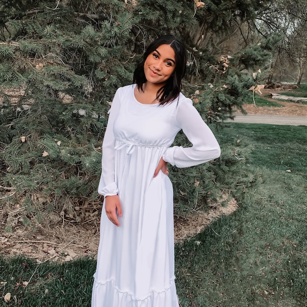Lds Temple Dress - Etsy