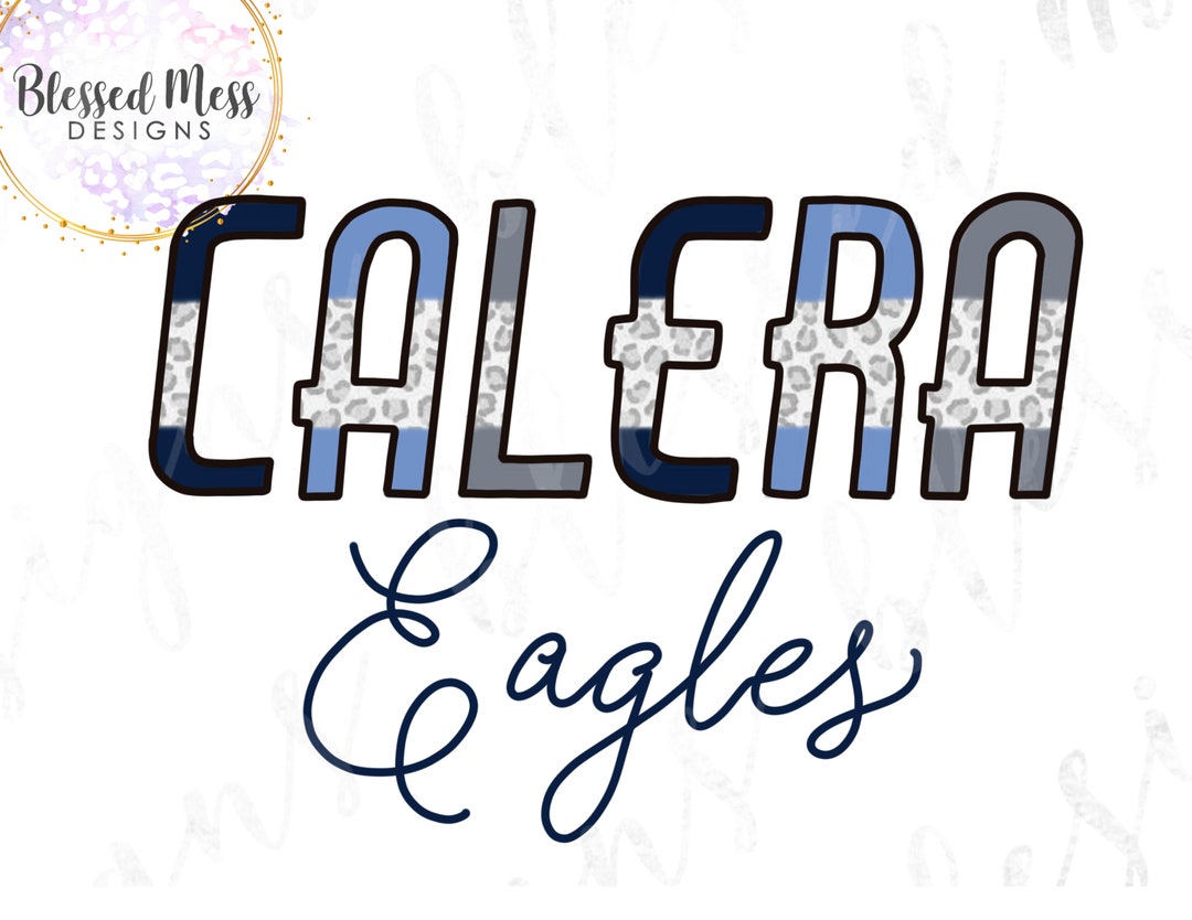 Calera Eagles Boho Lettering Sublimation Digital Download Png - Etsy