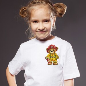 Cross Stitch Pattern Teddy Bear Fireman. Digital Pattern Various ...