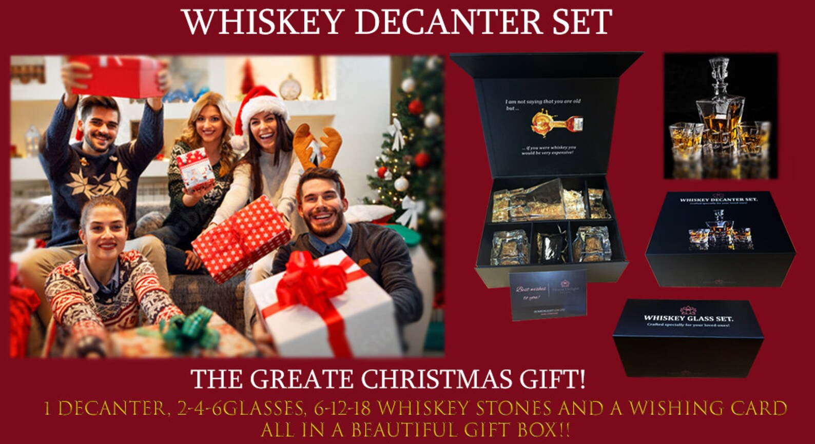 Whisky Spirit Decanter Crystal Glass 800 Ml Perfect Gift for - Etsy UK