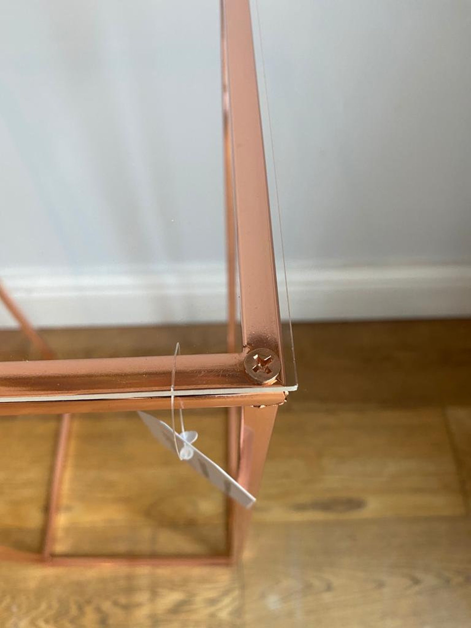 Rose Gold Metal Flower Stand Pedestal Centrepiece for Wedding - Etsy UK