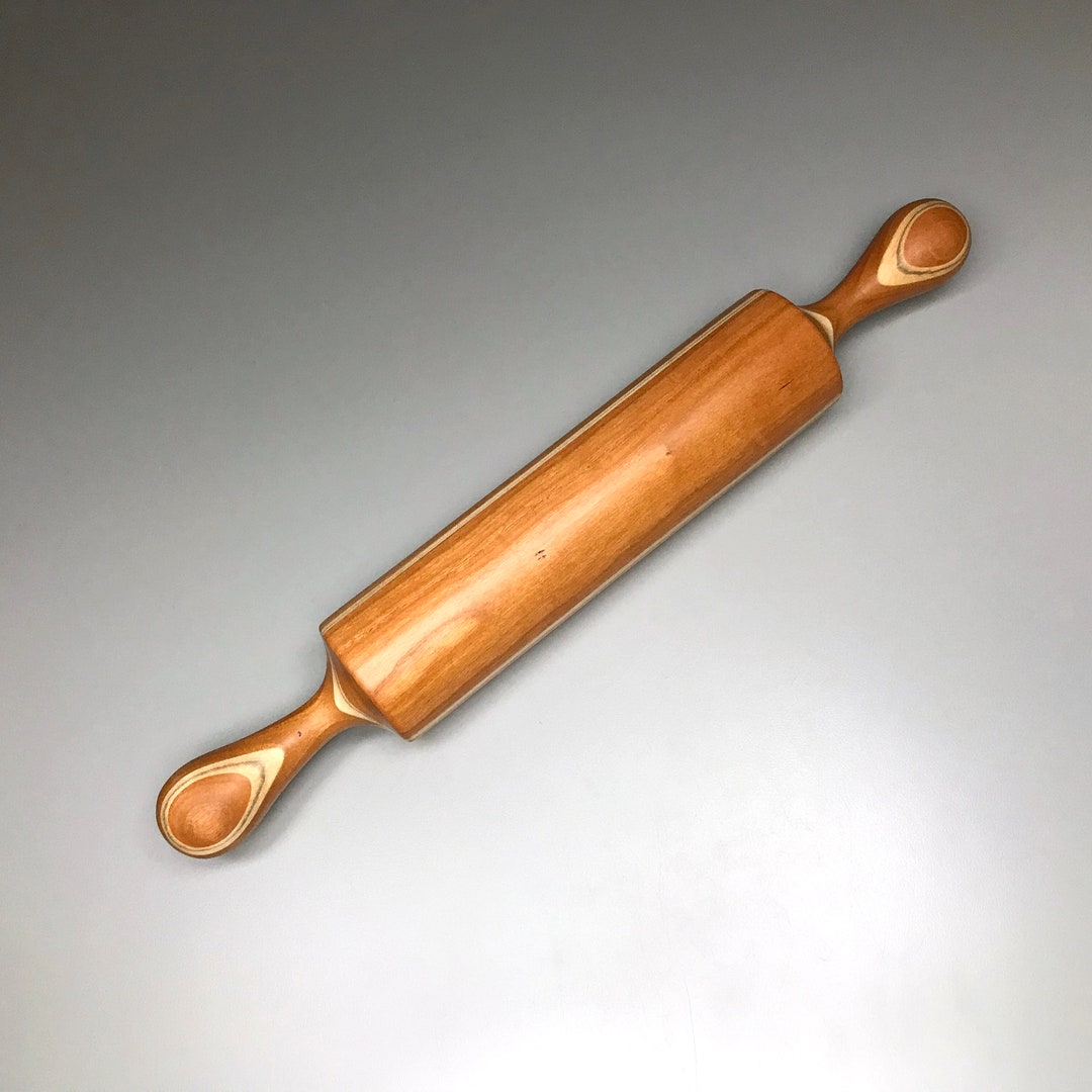 Cherry and Maple Laminated Rolling Pin - Etsy