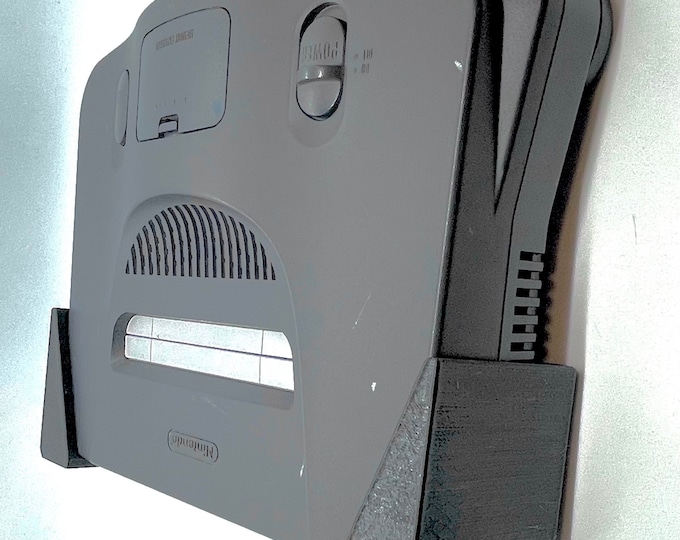 N64 Console Wall Mount SCREWS INCLUDED - Etsy