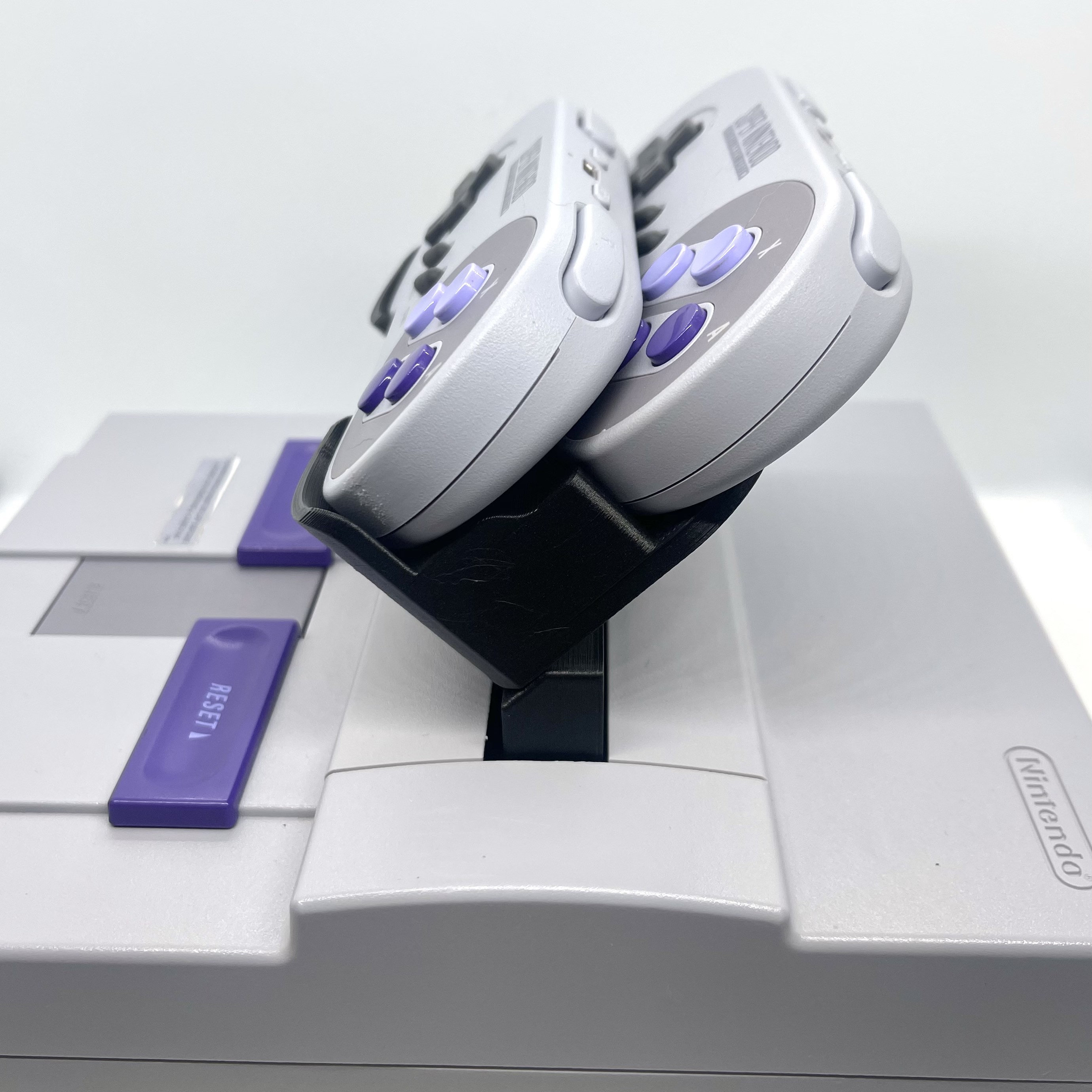 SNES Dual Cordless Controller In-console Display - Etsy