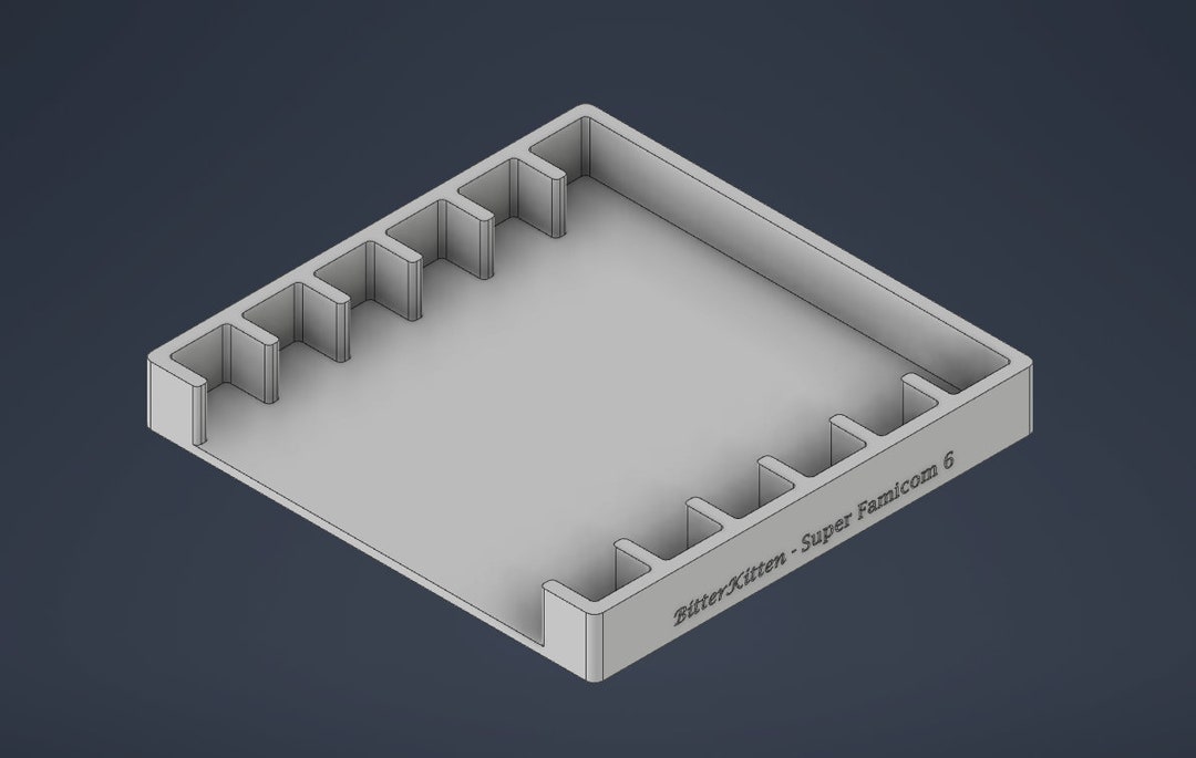 Super Famicom 6-cartridge Storage Tray - Etsy