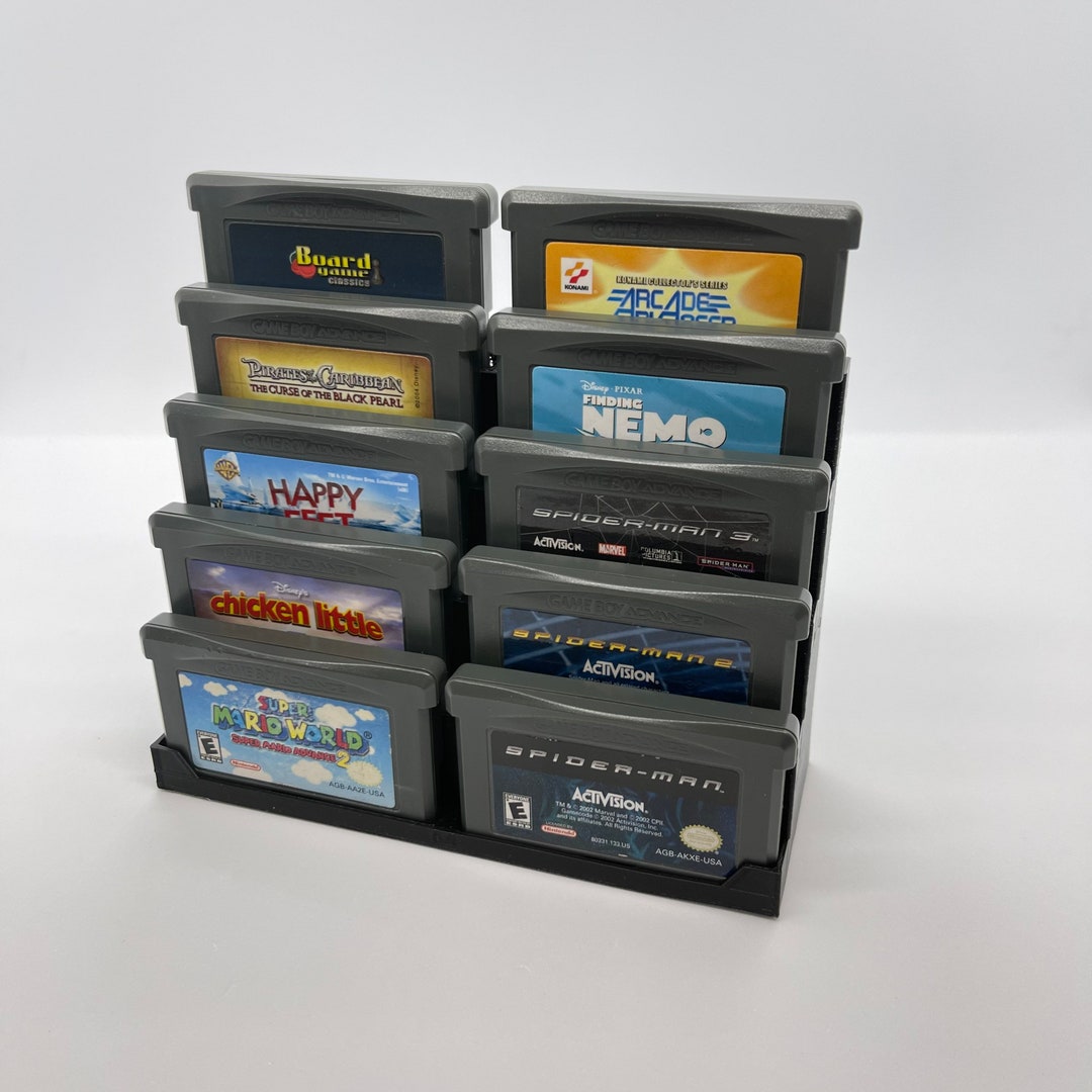 Gameboy Advance 10-game Display - Etsy