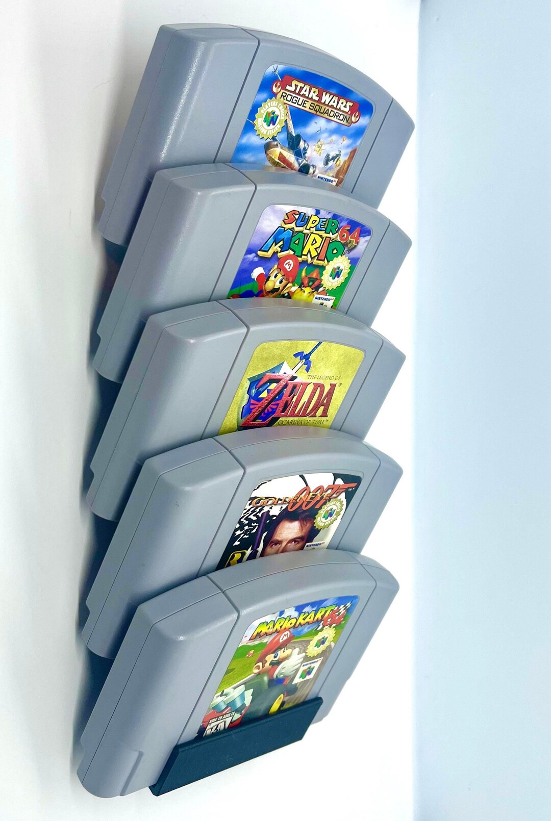 N64 5-cartridge Wall Mount - Etsy