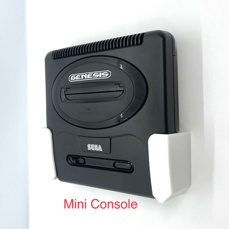 Mini Sega Genesis (gen 2) Console Wall Mount - Etsy