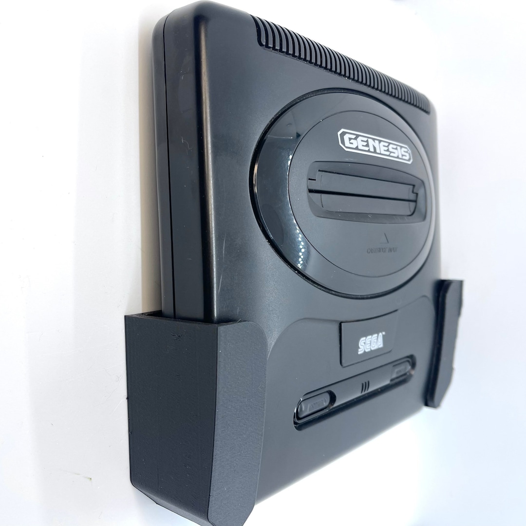 Sega Genesis (gen 2) Console Wall Mount (SCREWS INCLUDED) - Etsy