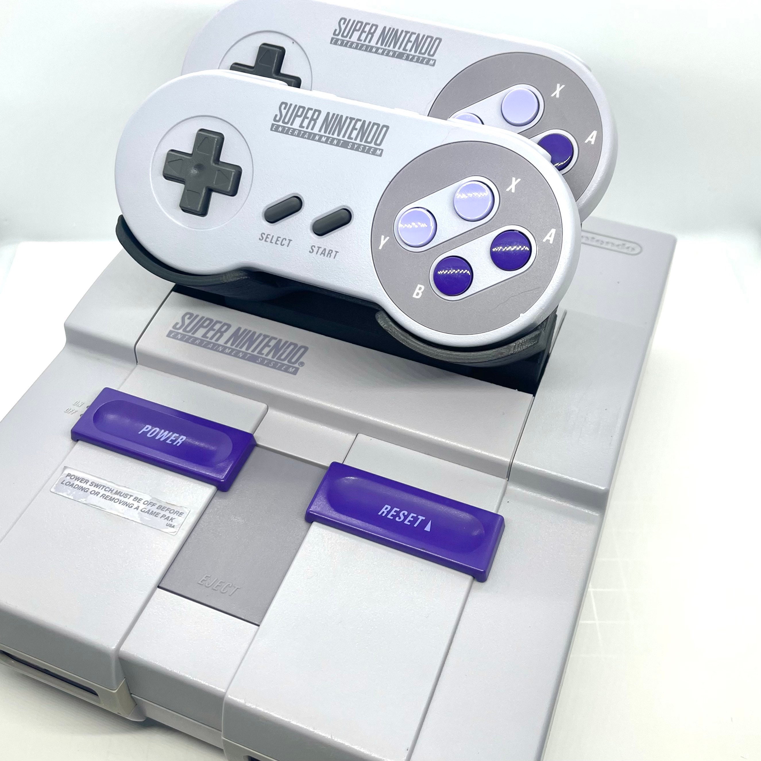 SNES Dual Cordless Controller In-console Display - Etsy