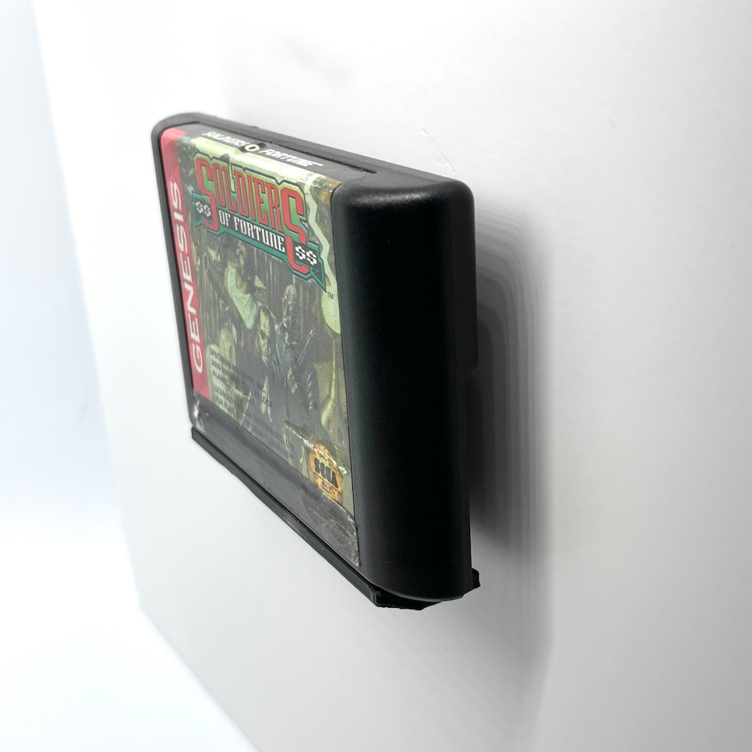 Sega Genesis Cartridge Wall Mount/stand - Etsy