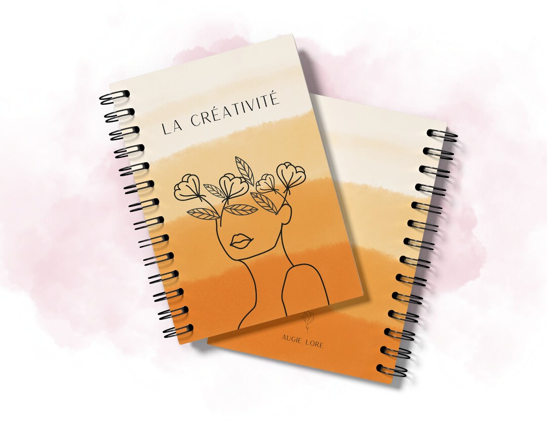 Spiral Notebook Lined Paper Ruled Paper Woman Face - Etsy