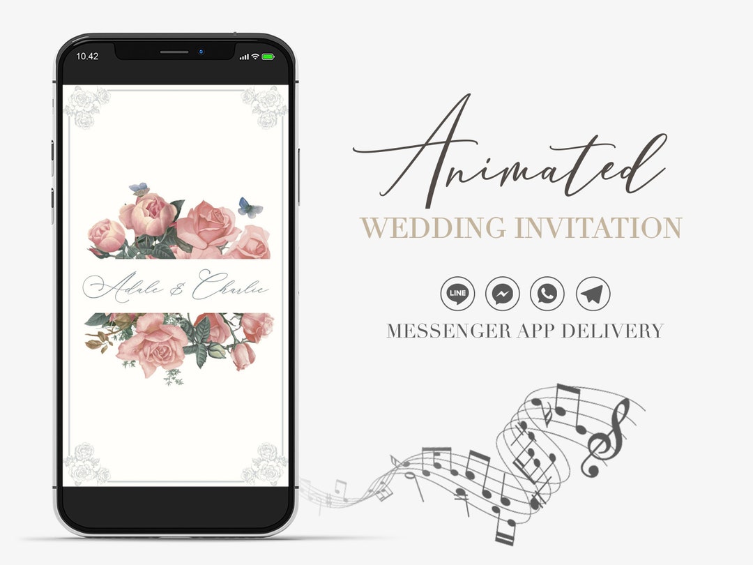 Video Wedding Invitation Wedding Invitation Animated Etsy video-wedding-invitation-wedding-invitation-animated-etsy