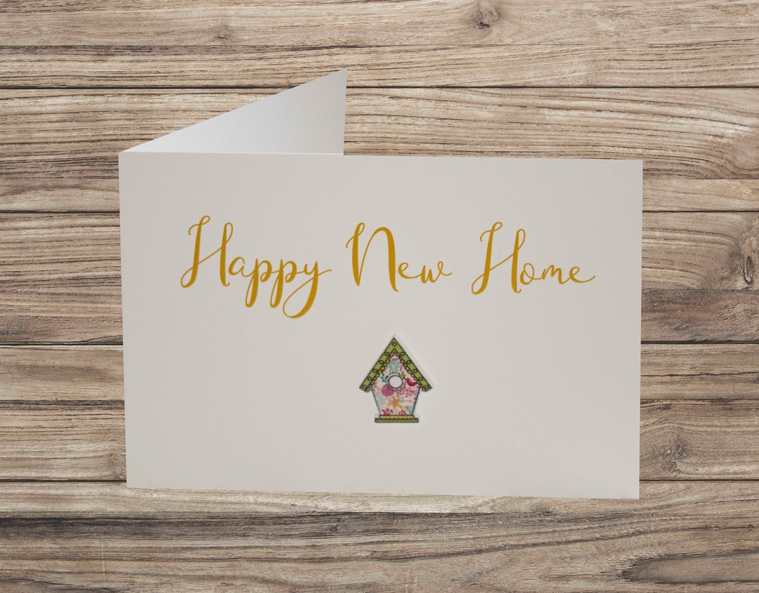 Happy New Home Card New Home Moving Card Housewarming - Etsy