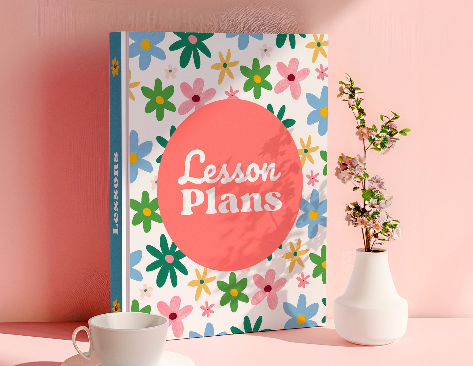 Classroom Binder Covers and Spines, Editable Groovy Retro Teacher ...