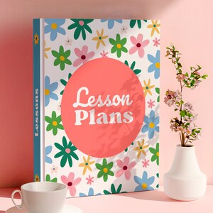 Classroom Binder Covers and Spines, Editable Groovy Retro Teacher ...