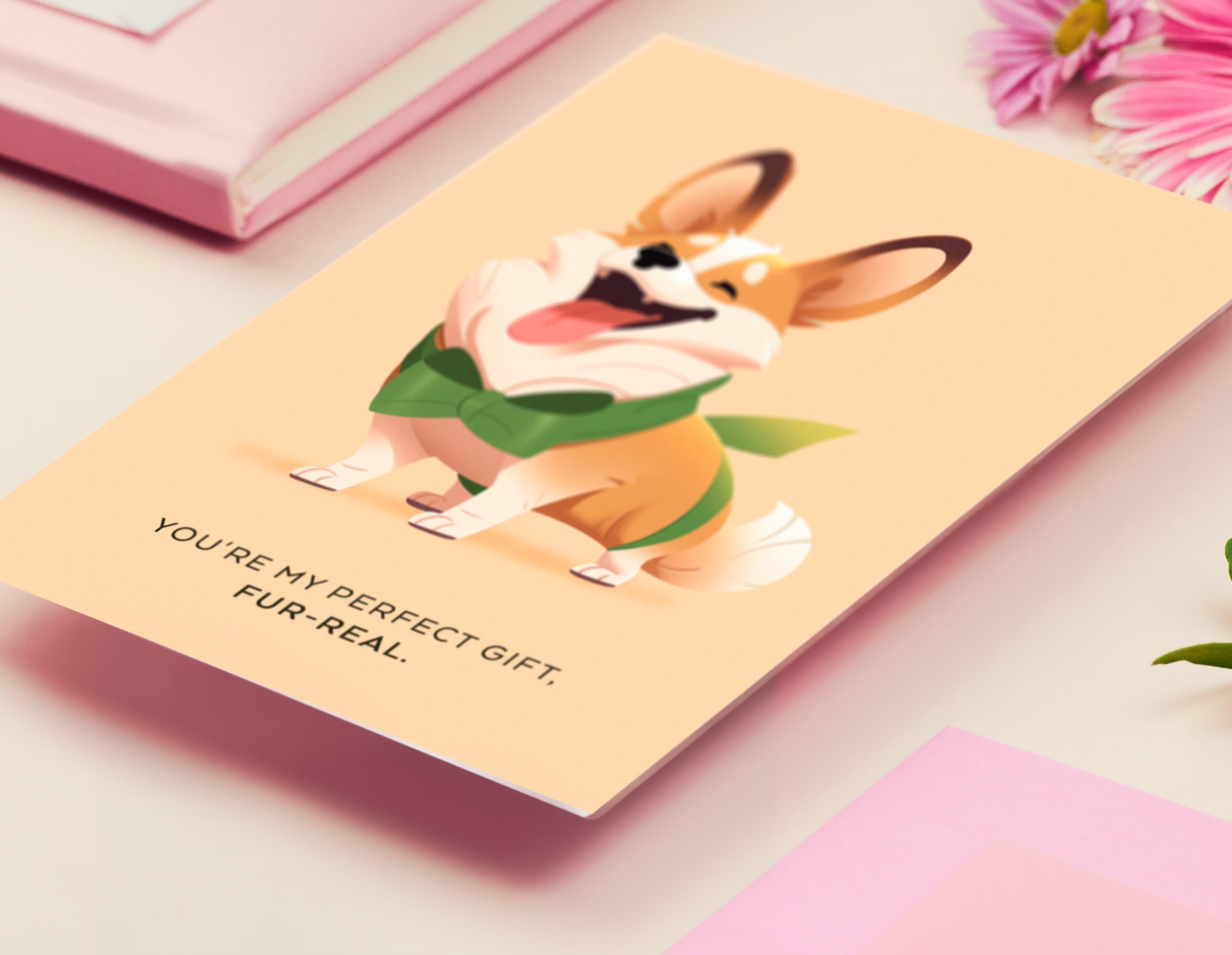 Happy Corgi Dog Printable Card Collection For, Valentine's Day ...