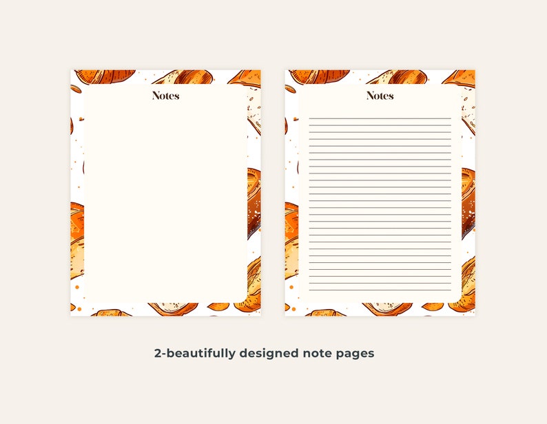 Bread Recipe Binder Cover: Canva Template and PDF (digital Download) - Etsy