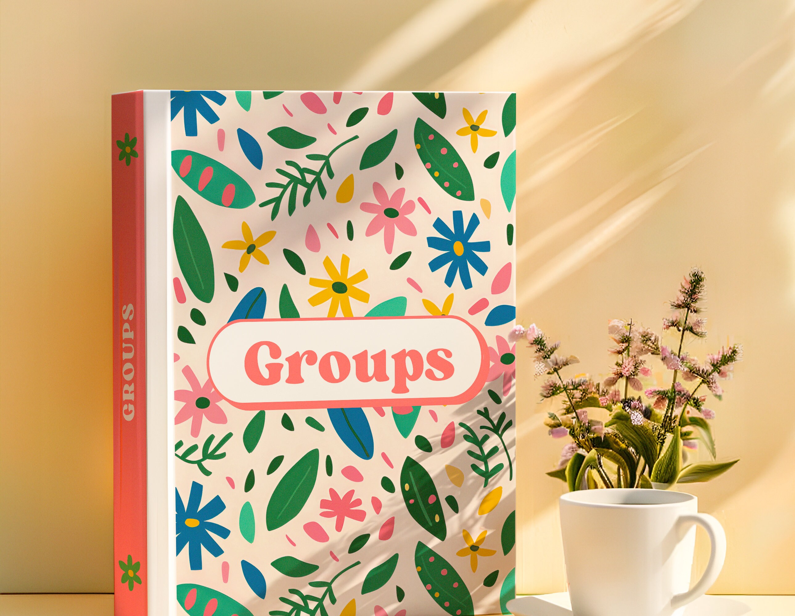 Classroom Binder Covers and Spines, Editable Groovy Retro Teacher ...