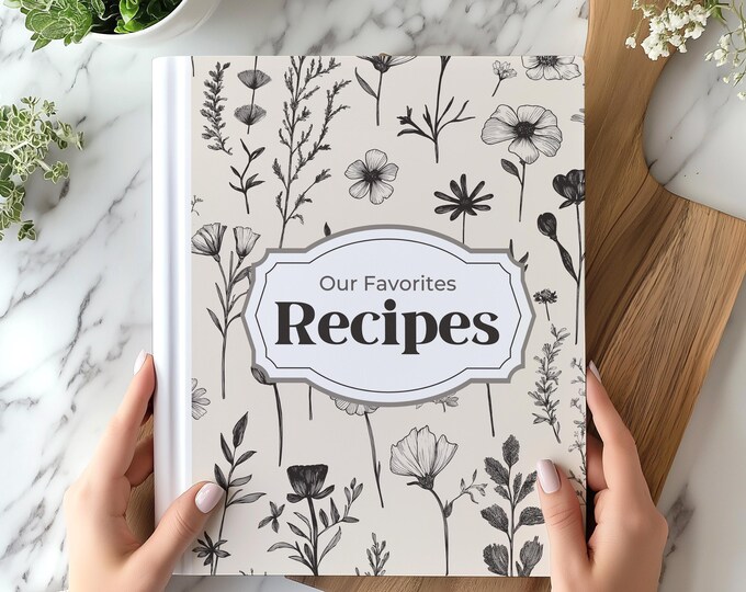 Recipe Binder Template EDITABLE Bundle, Personalized, Printable PDF ...
