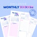 Exclusive Monthly TO-DO List Planner 2024 With a Special Space to Plan ...