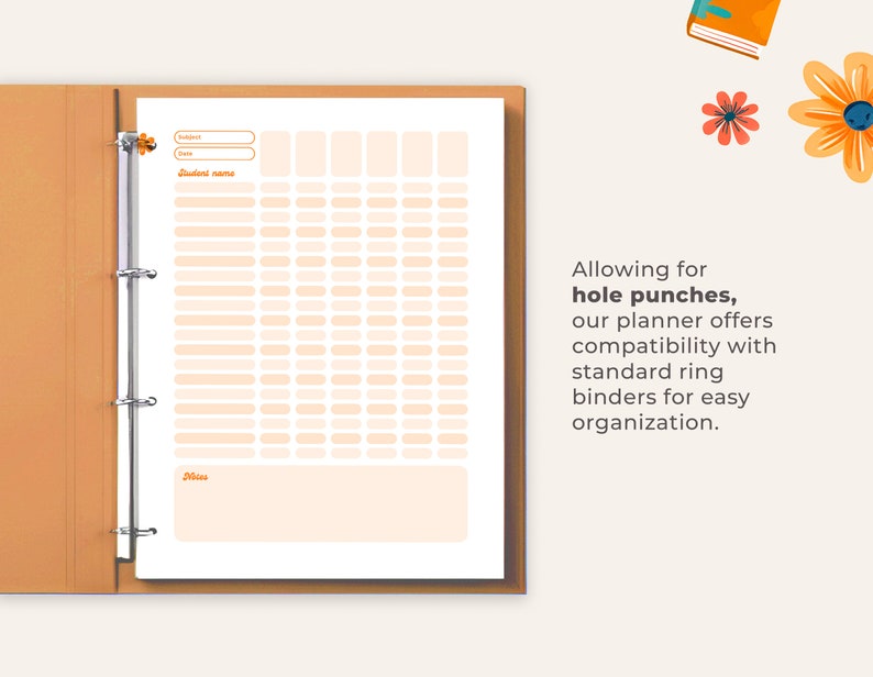 Classroom Binder Covers and Spines, Editable Groovy Retro Teacher ...