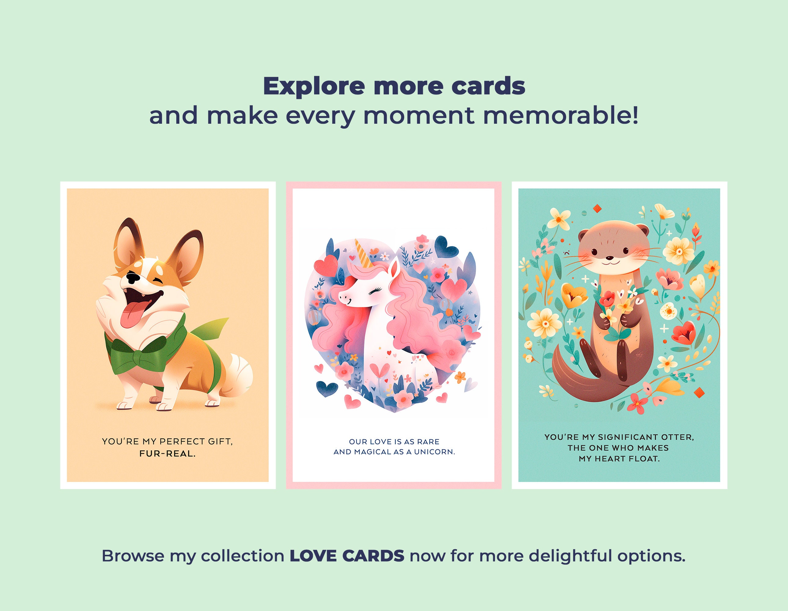 Printable Card, You Were Born to Love Yourself Fiercely, Happy Card ...