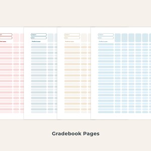 Classroom Binder Covers and Spines, Editable Minimal Flowers Teacher ...